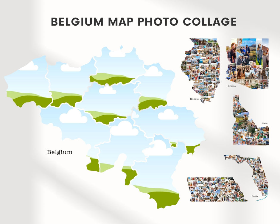 Photo Collage Maps – twixdesigns
